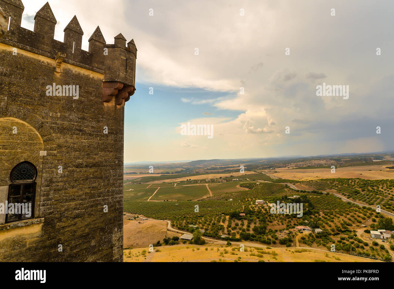 The castle in Almodovar del Rio - Cordoba, Spain Stock Photo - Alamy