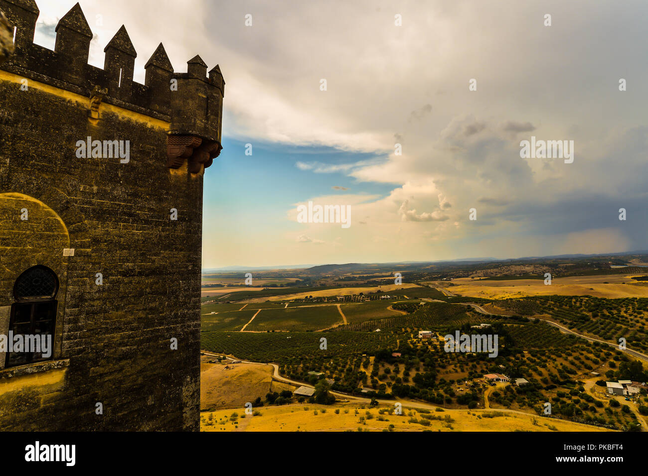 The castle in Almodovar del Rio - Cordoba, Spain Stock Photo - Alamy