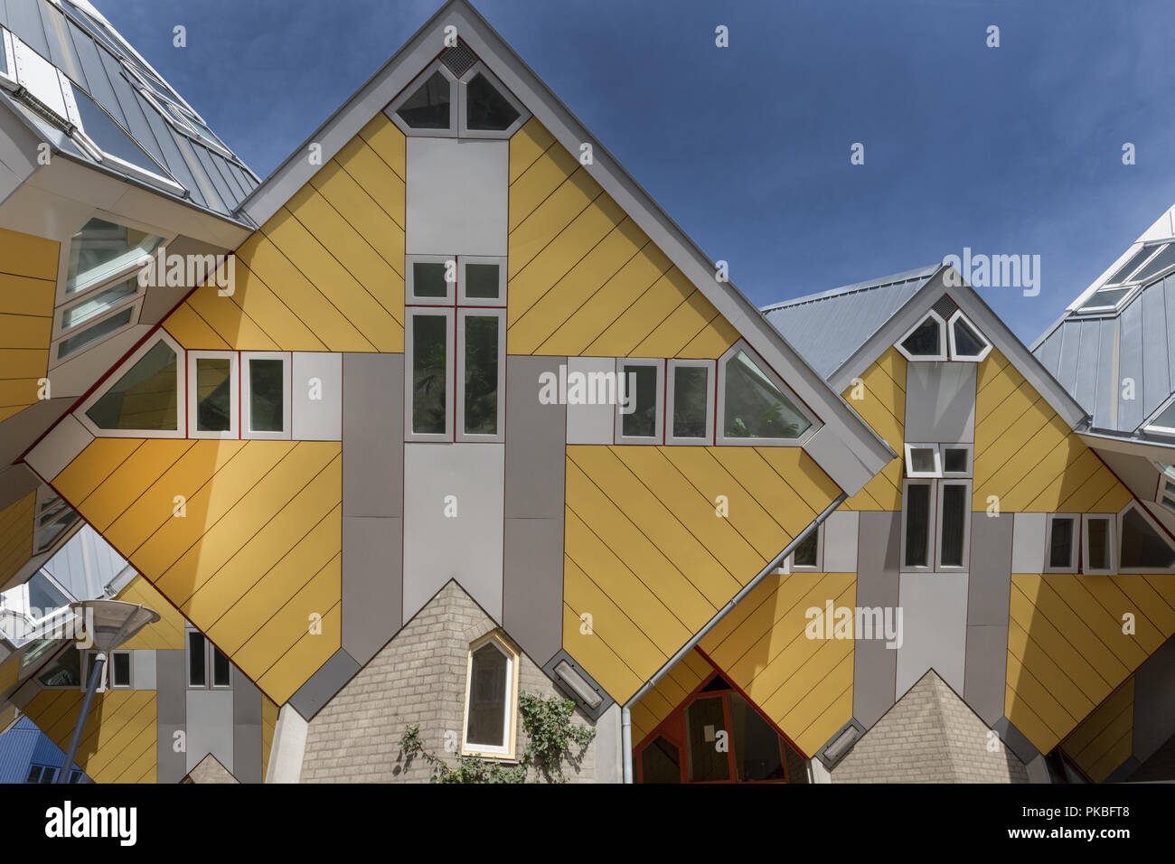 Innovative houses built in Rotterdam in the Netherlands, designed by ...