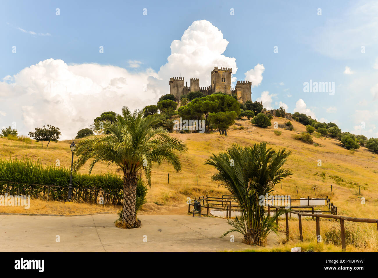 The castle in Almodovar del Rio - Cordoba, Spain Stock Photo - Alamy