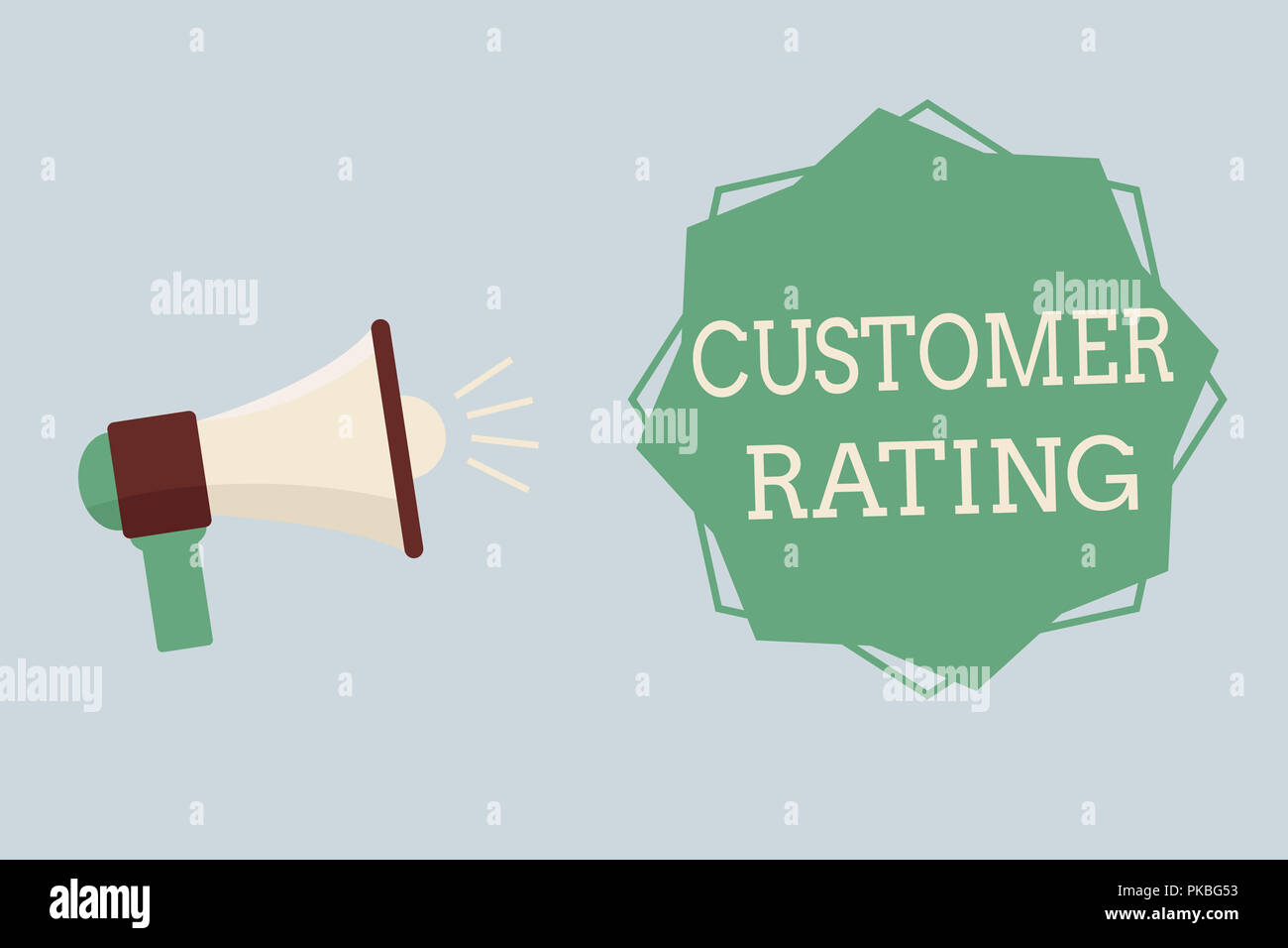 Word writing text Customer Rating. Business concept for Each point of ...
