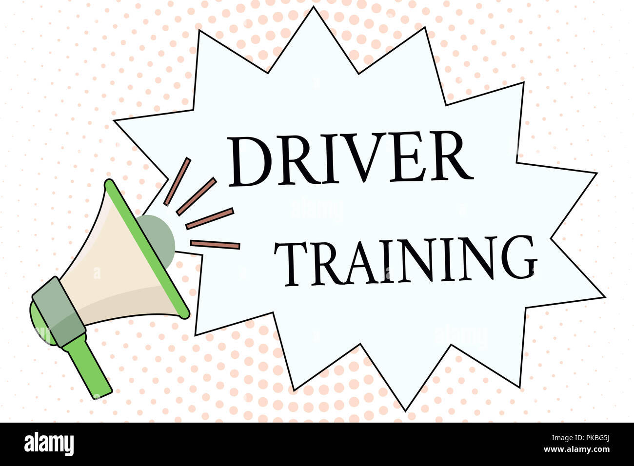 Word writing text Driver Training. Business concept for prepares a new ...