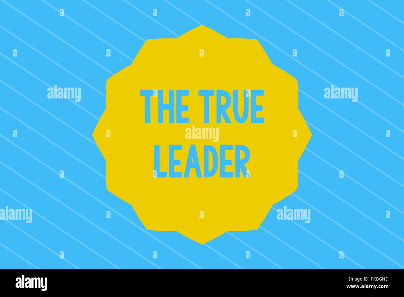Word writing text The True Leader. Business concept for one that move ...
