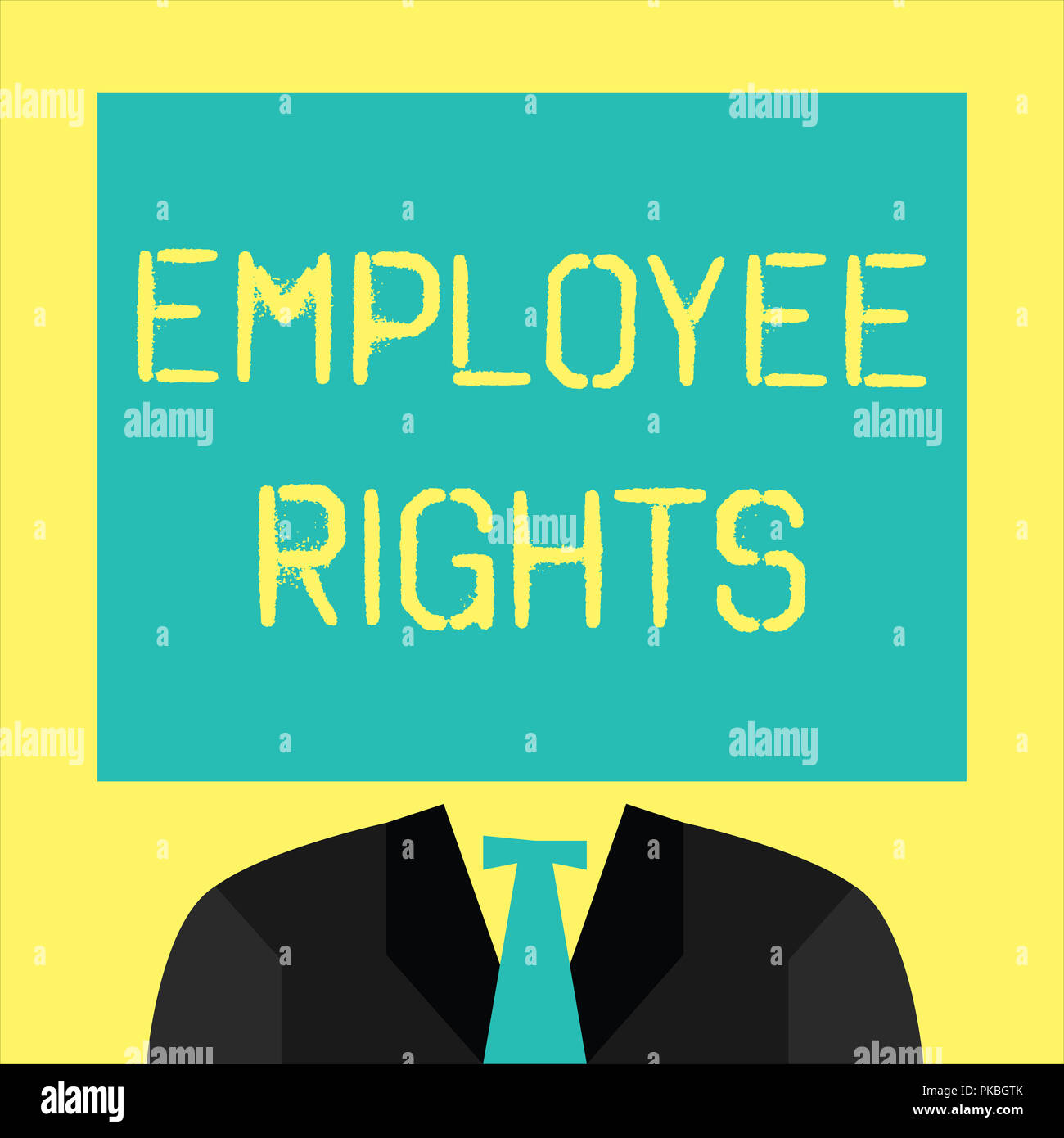 Text sign showing Employee Rights. Conceptual photo All employees have ...