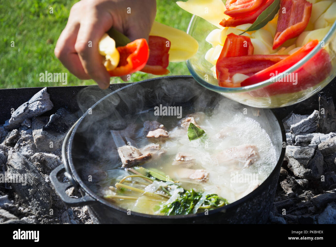 Cauldron Ingredients High Resolution Stock Photography and Images - Alamy