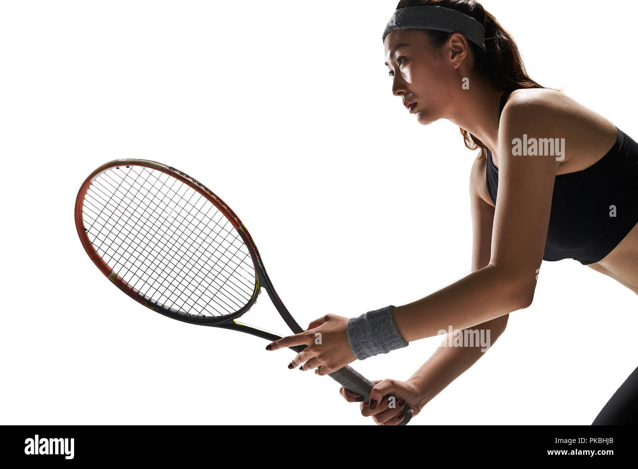 Athletes to play tennis Stock Photo - Alamy
