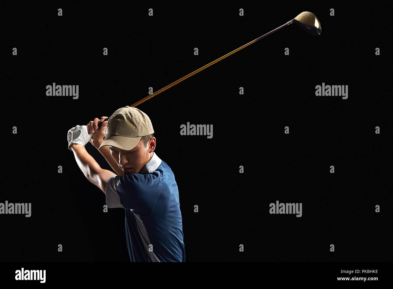 Golf athlete hi-res stock photography and images - Alamy