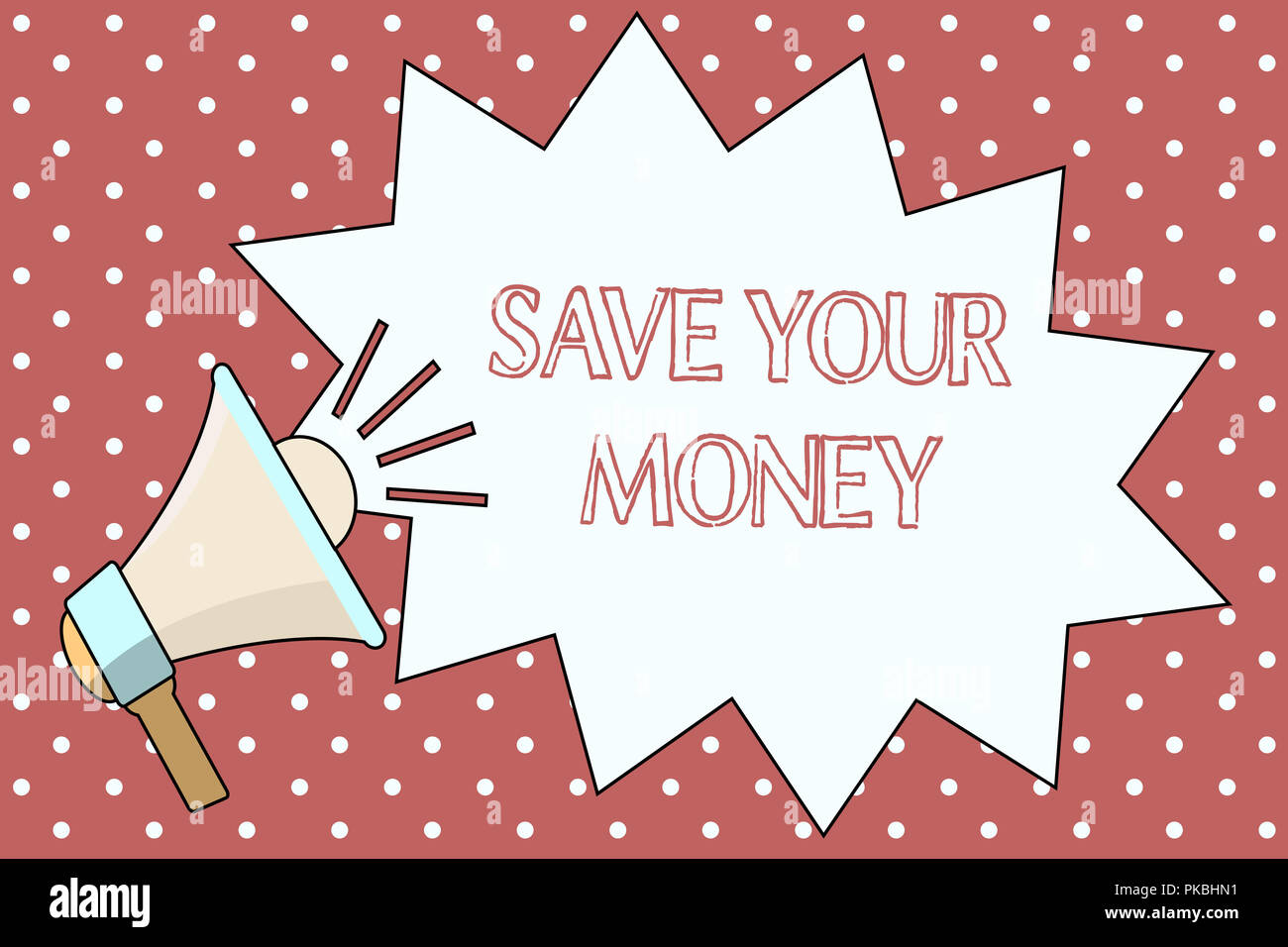 Word writing text Save Your Money. Business concept for keep your ...