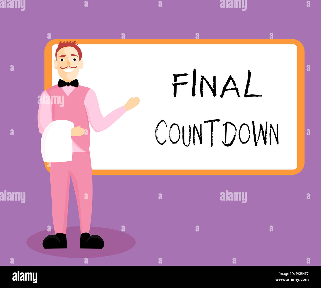 Writing note showing Final Countdown. Business photo showcasing Last ...