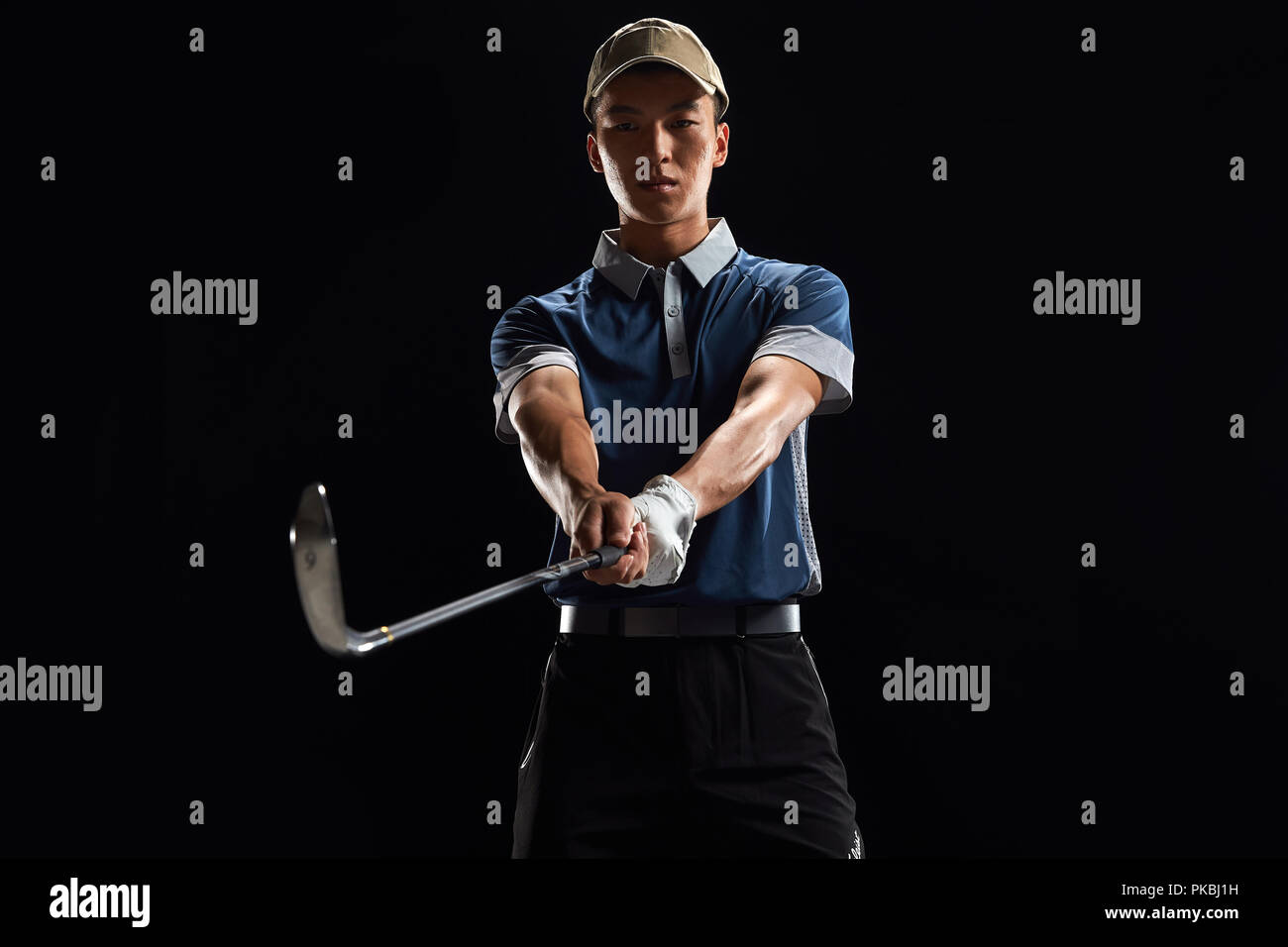 Golf athlete hi-res stock photography and images - Alamy