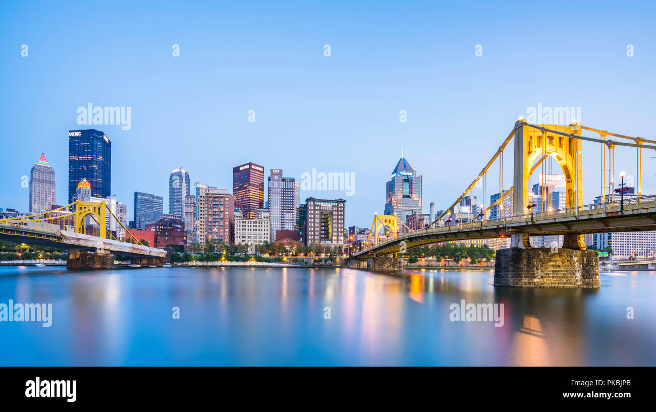 Pittsburgh skyline hi-res stock photography and images - Alamy