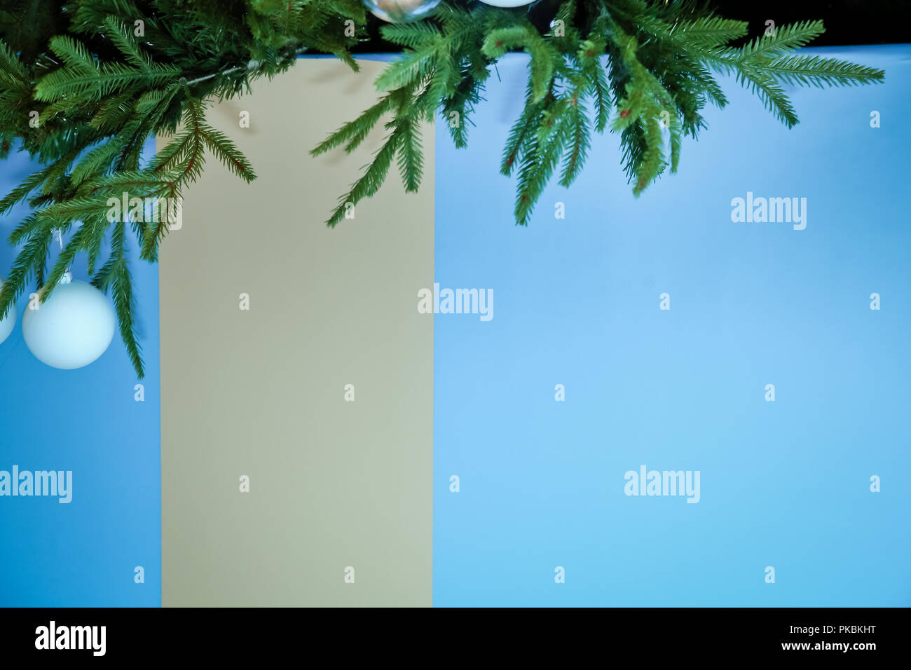 Blue Christmas Border Design On High Resolution Stock Photography and ...