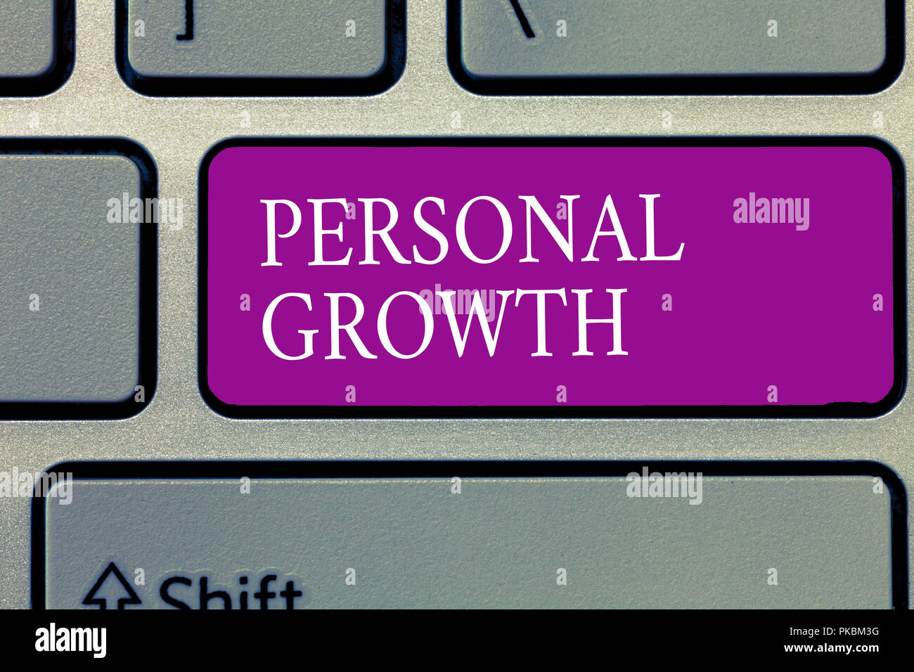 Conceptual hand writing showing Personal Growth. Business photo text ...