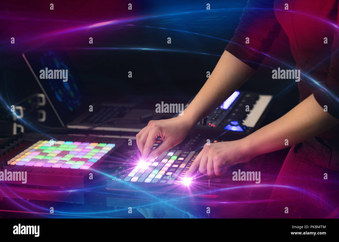 Deck controller hi-res stock photography and images - Alamy