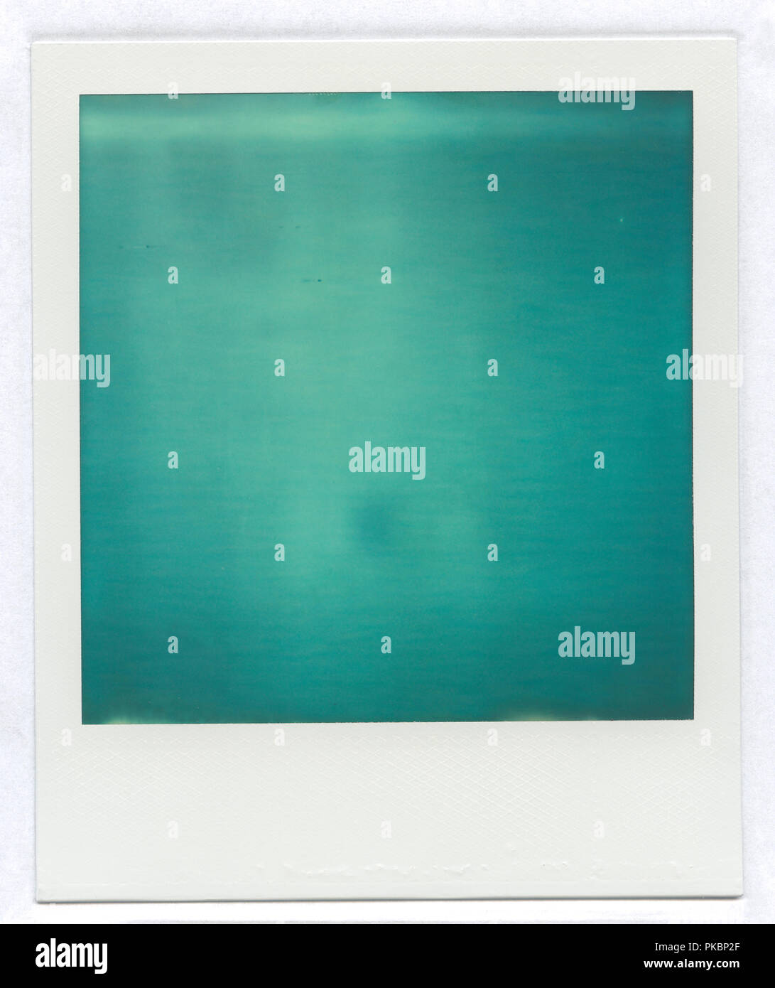Retro realistic blank instant photo with shadow Stock Photo - Alamy