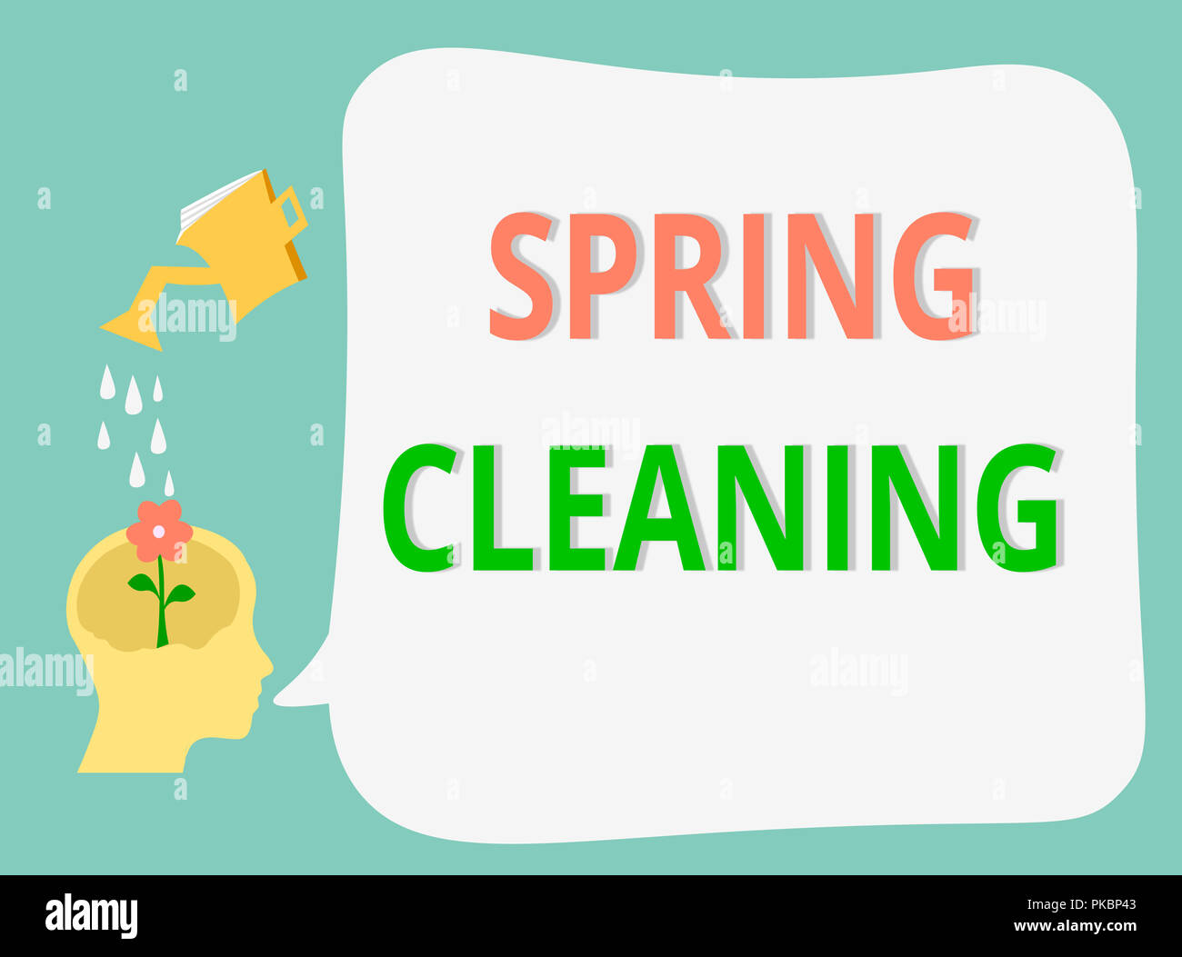 Word writing text Spring Cleaning. Business concept for practice of ...