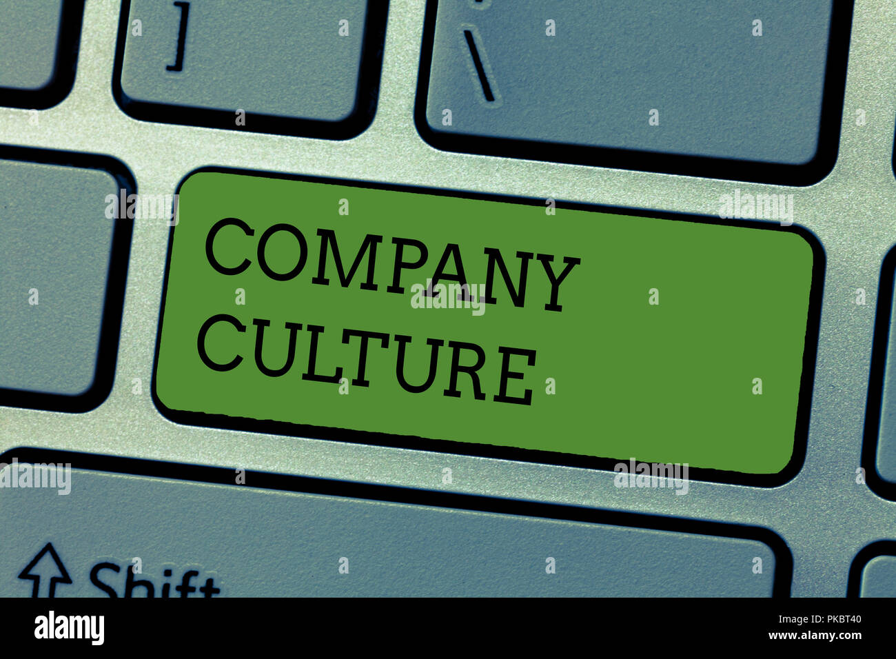 Writing note showing Company Culture. Business photo showcasing The ...