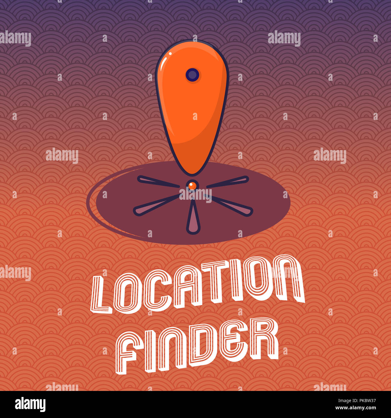 Map showing relative geographical position hi-res stock photography and ...