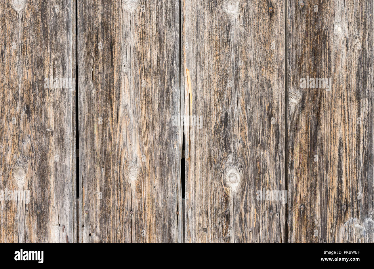Ancient weathered wood wall background Stock Photo - Alamy