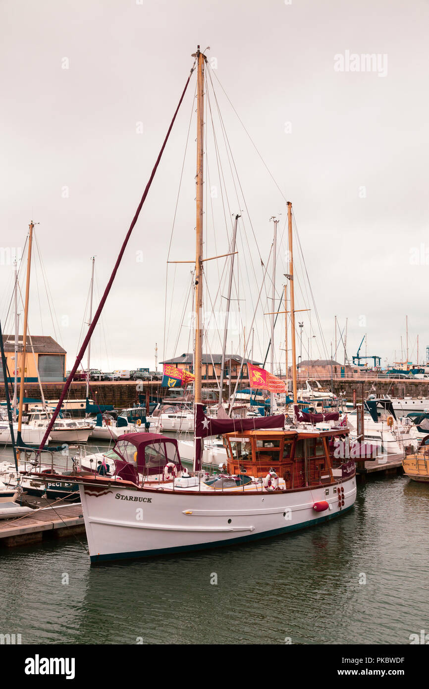 Boats in the Marina at Ramsgate Stock Photo - Alamy