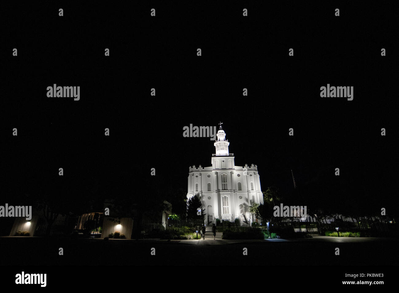 The Mormon St. George Utah Temple is a temple of The Church of Jesus ...