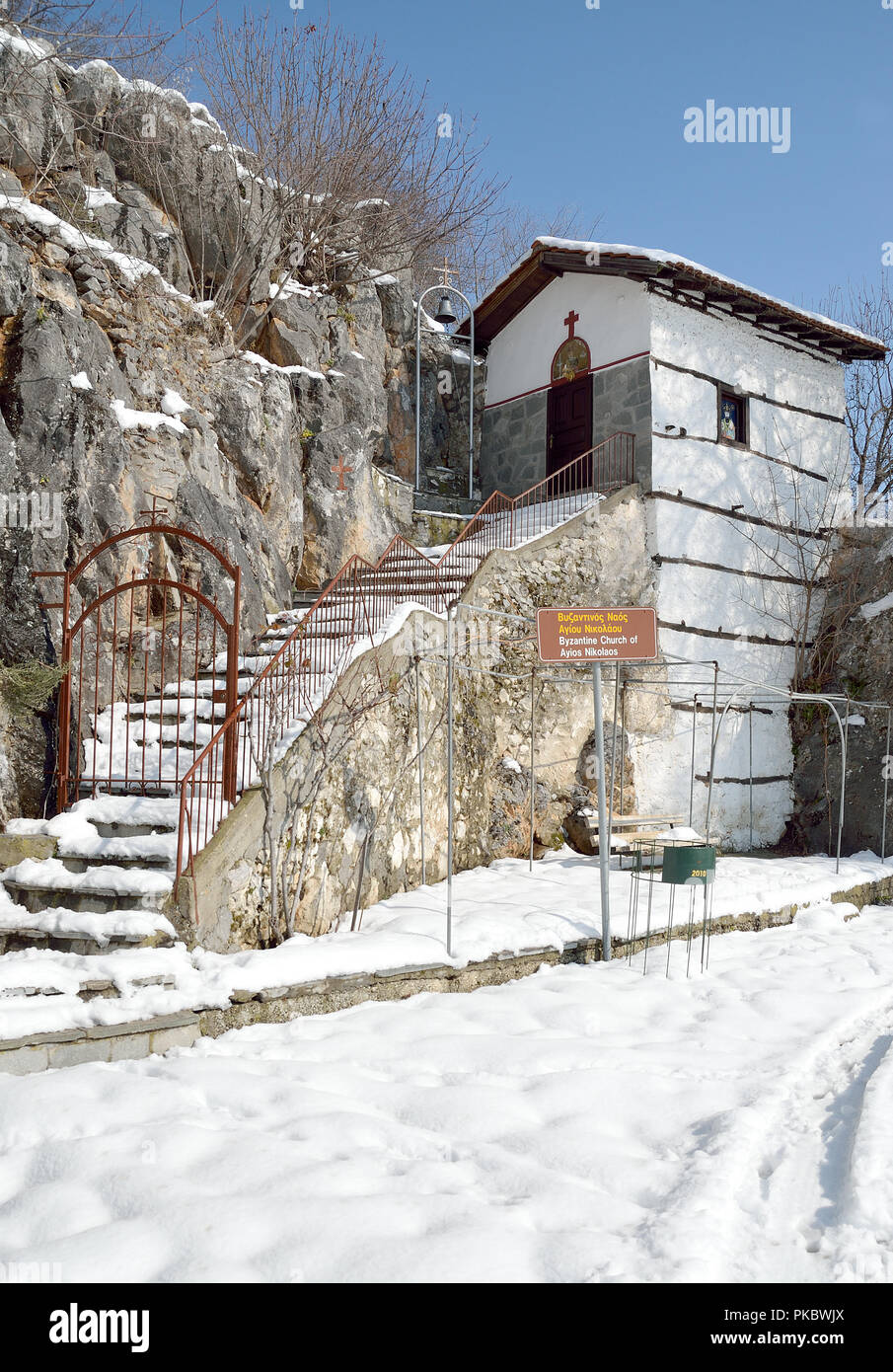 Ayios nikolaos chapel hi-res stock photography and images - Alamy