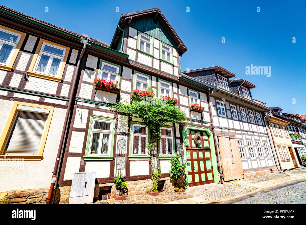 Old german house hi-res stock photography and images - Alamy