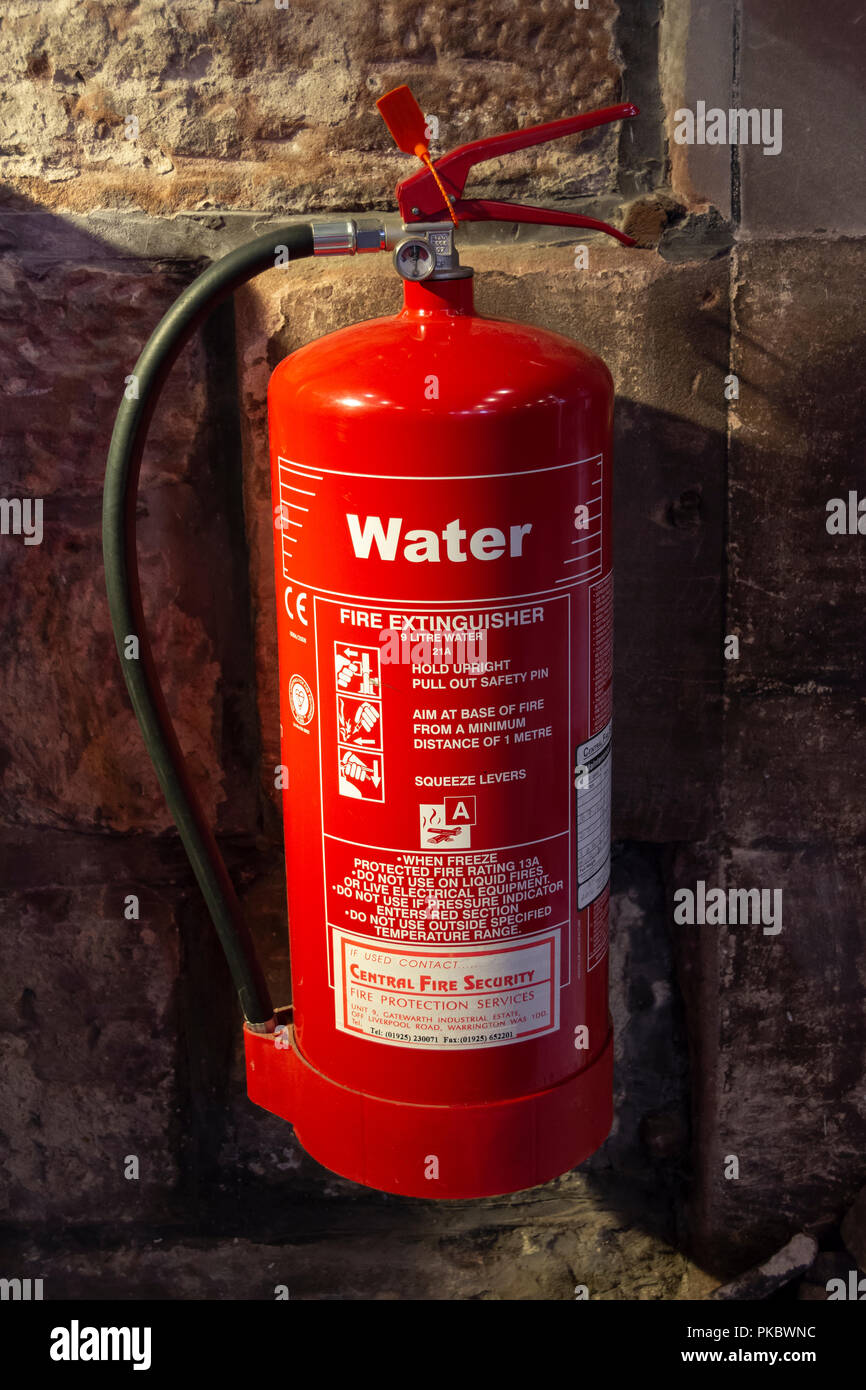 Fixed fire extinguisher hi-res stock photography and images - Alamy