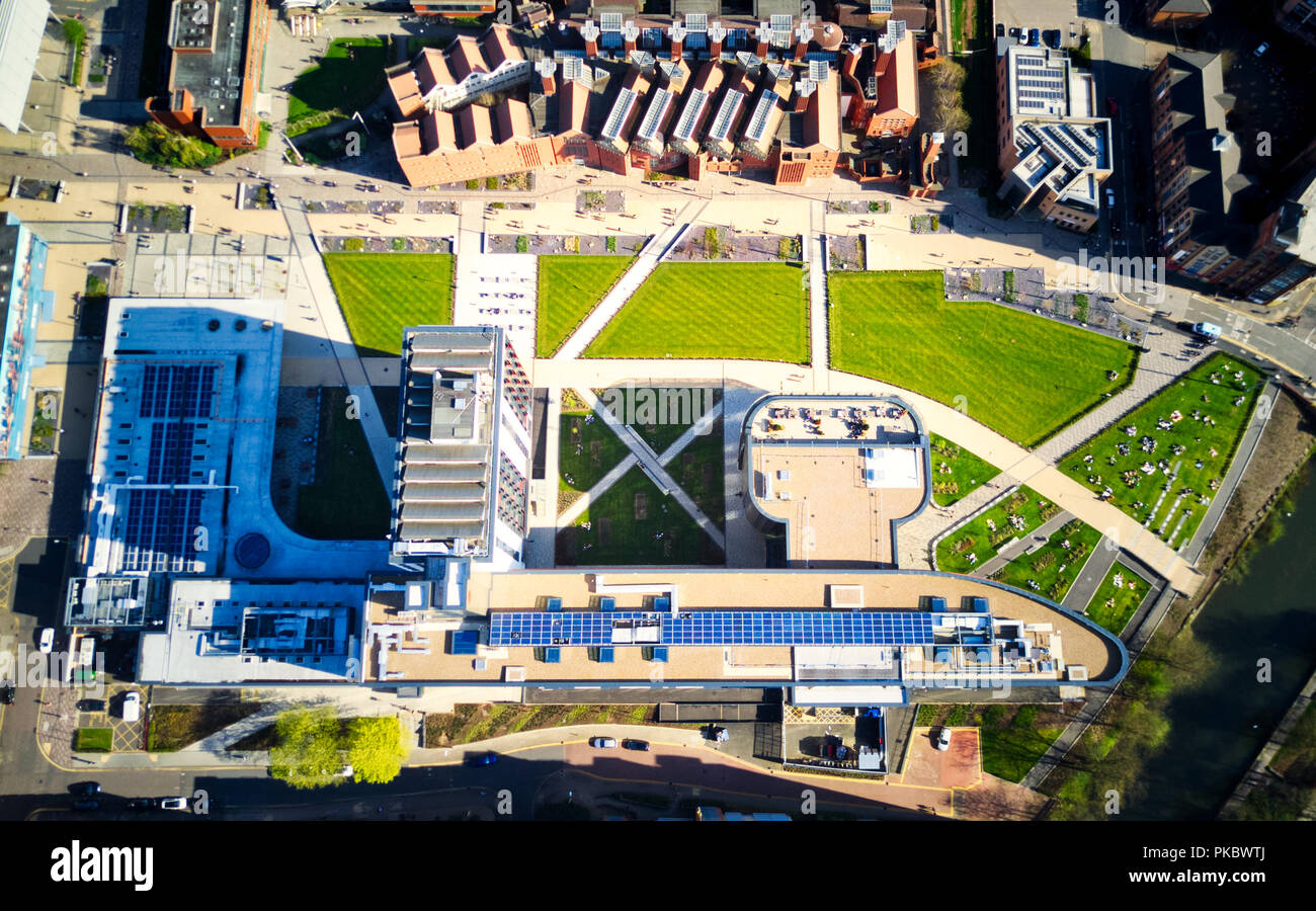 Vijay Patel building of De Montfort University, Leicester, UK. Great ...