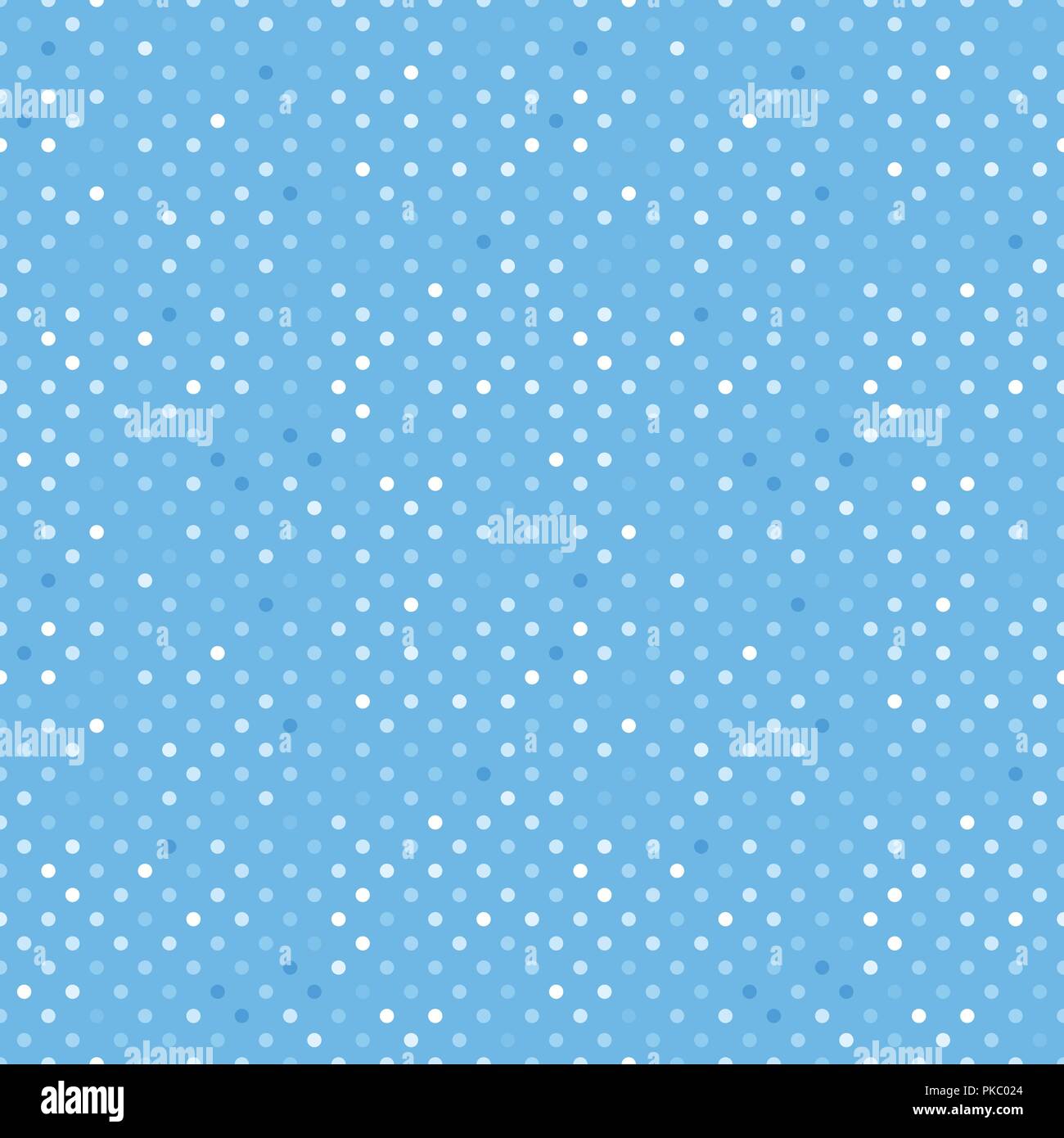 Light blue polka dot Stock Vector Images - Alamy