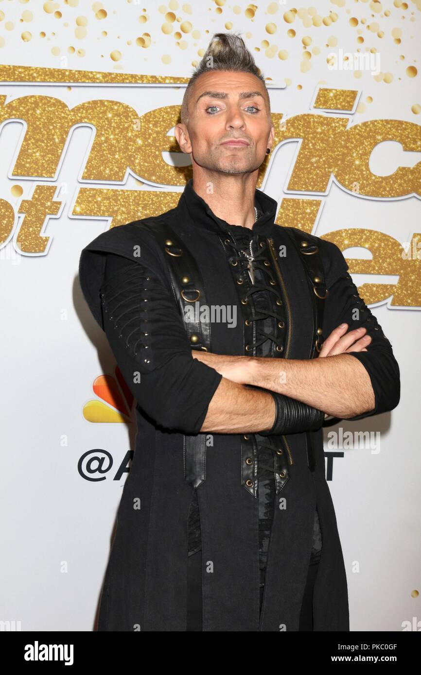 Los Angeles, CA, USA. 11th Sep, 2018. Aaron Crow at arrivals for ...