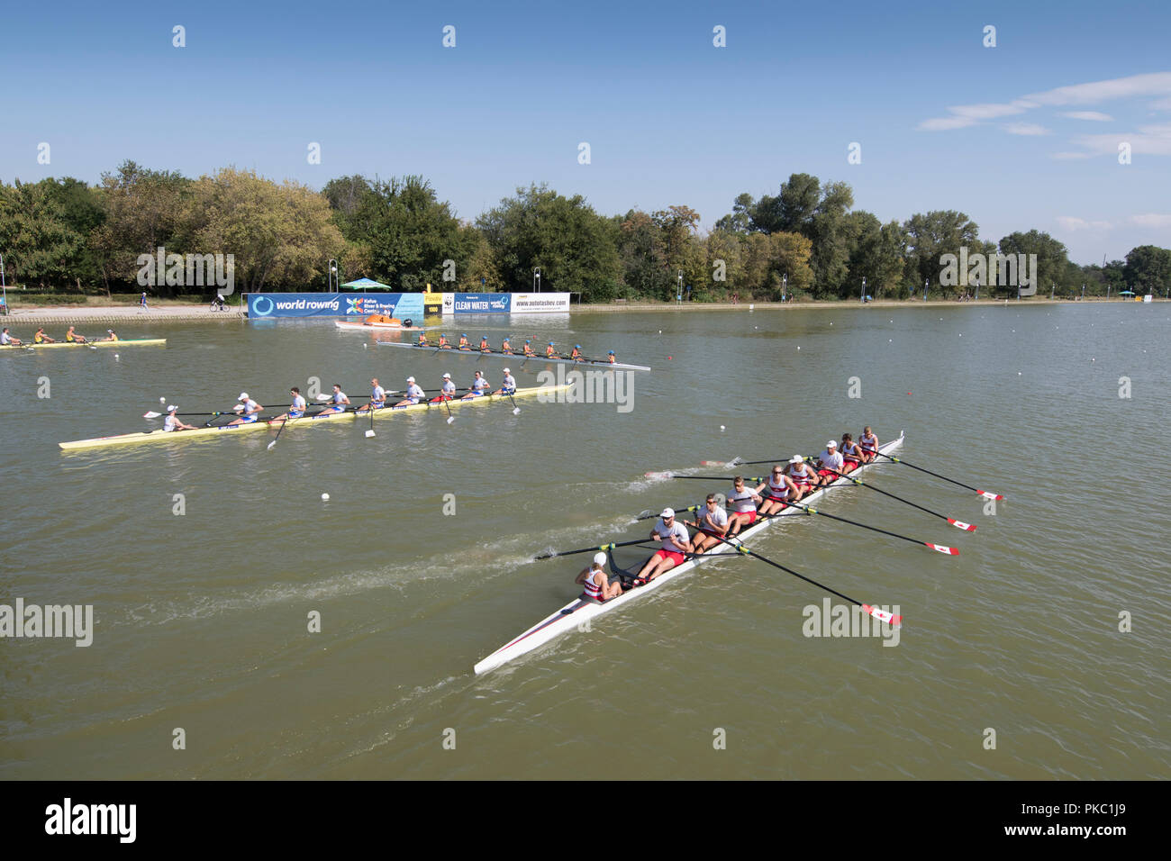 Plovdiv, Bulgaria, Wednesday, 12th September 2018. FISA, World Rowing ...