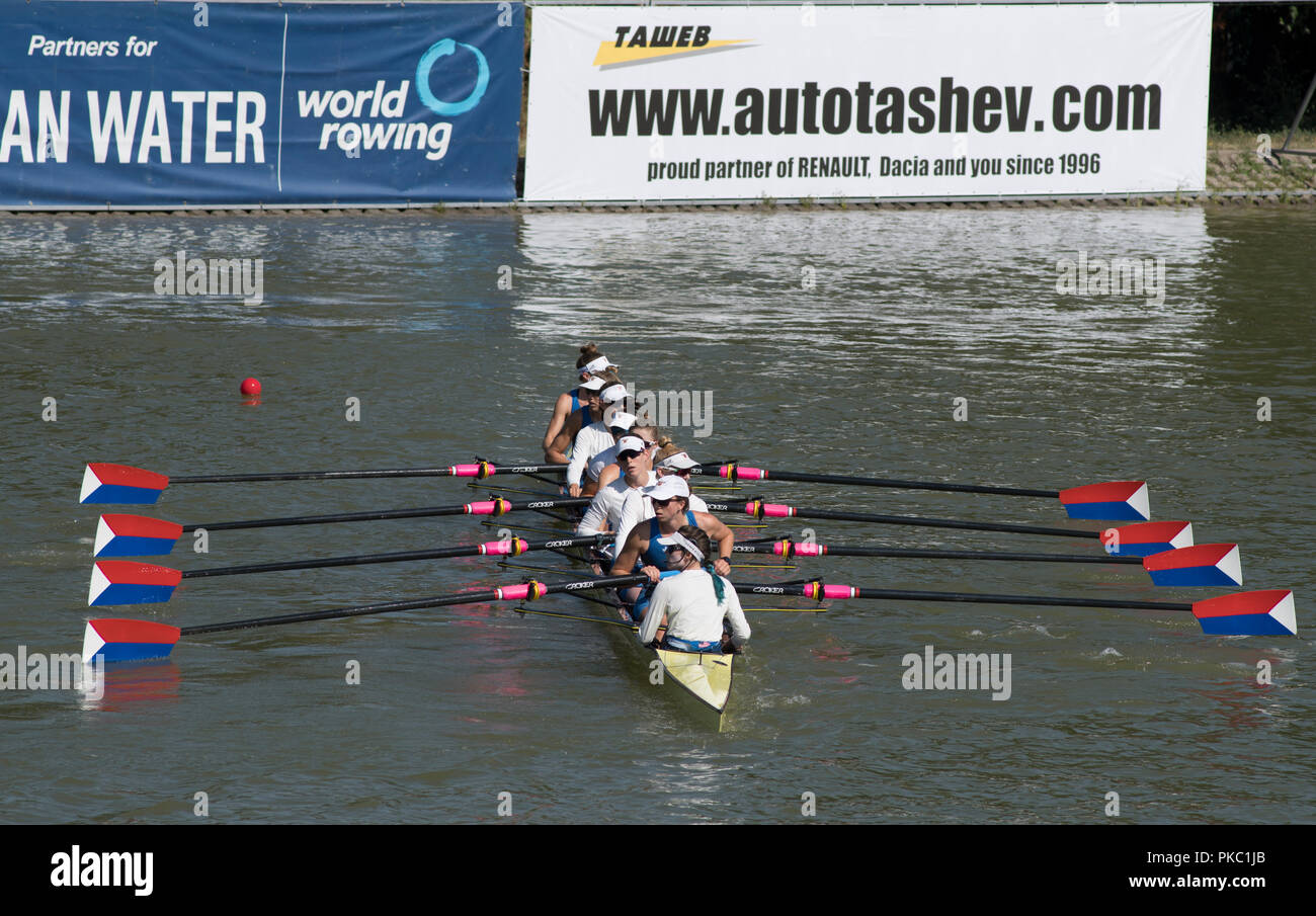 Plovdiv, Bulgaria, Wednesday, 12th September 2018. FISA, World Rowing ...