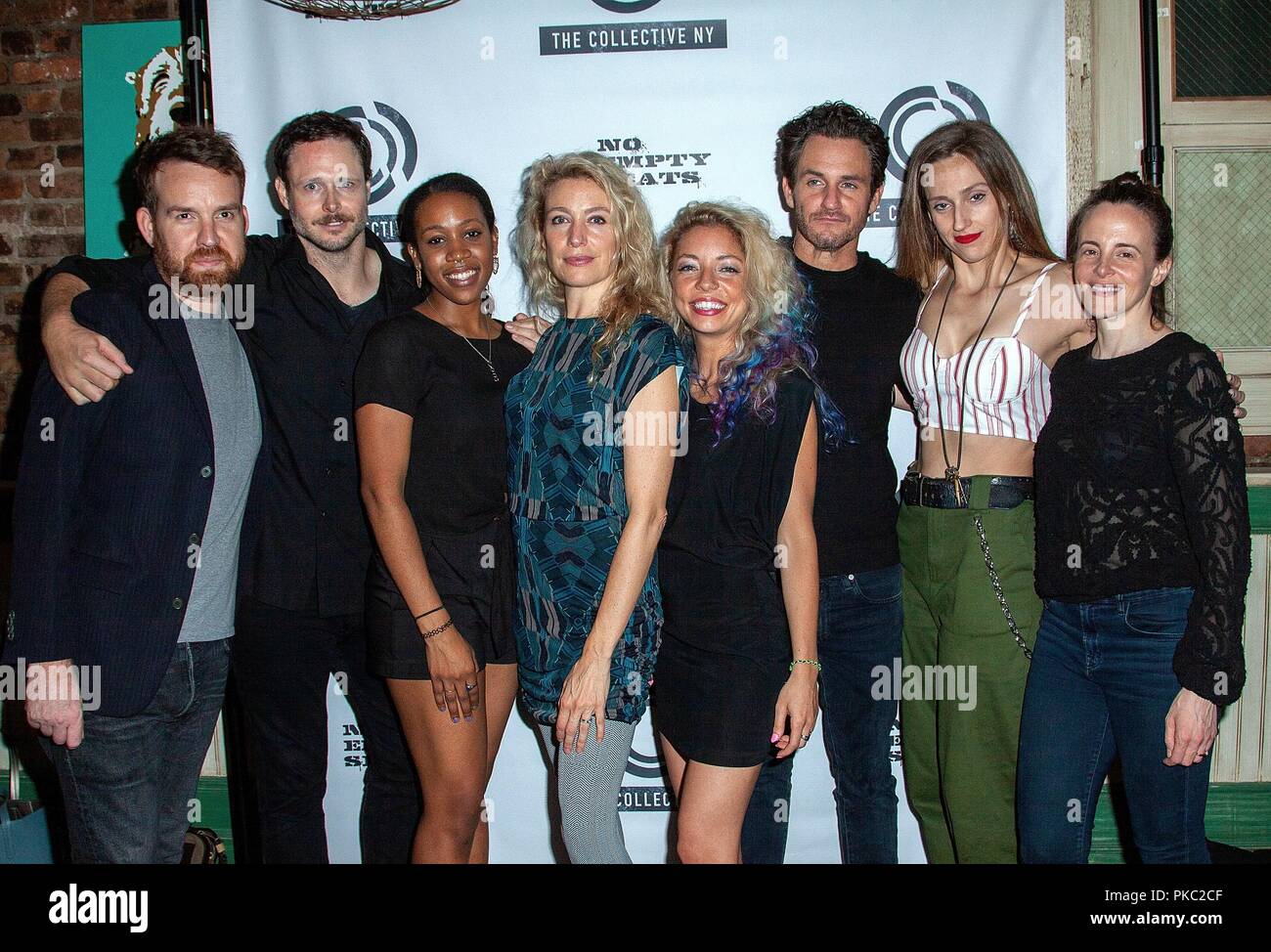 New York, NY, USA. 11th Sep, 2018. Michael Abbott, Jr., Toni Lachelle ...