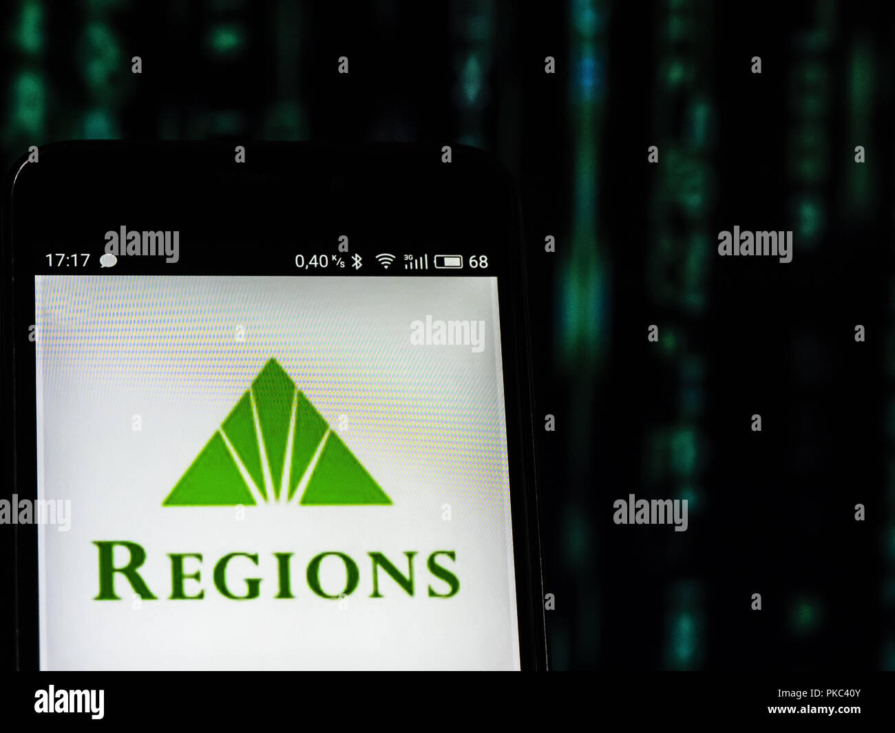 Regions logo hi-res stock photography and images - Alamy