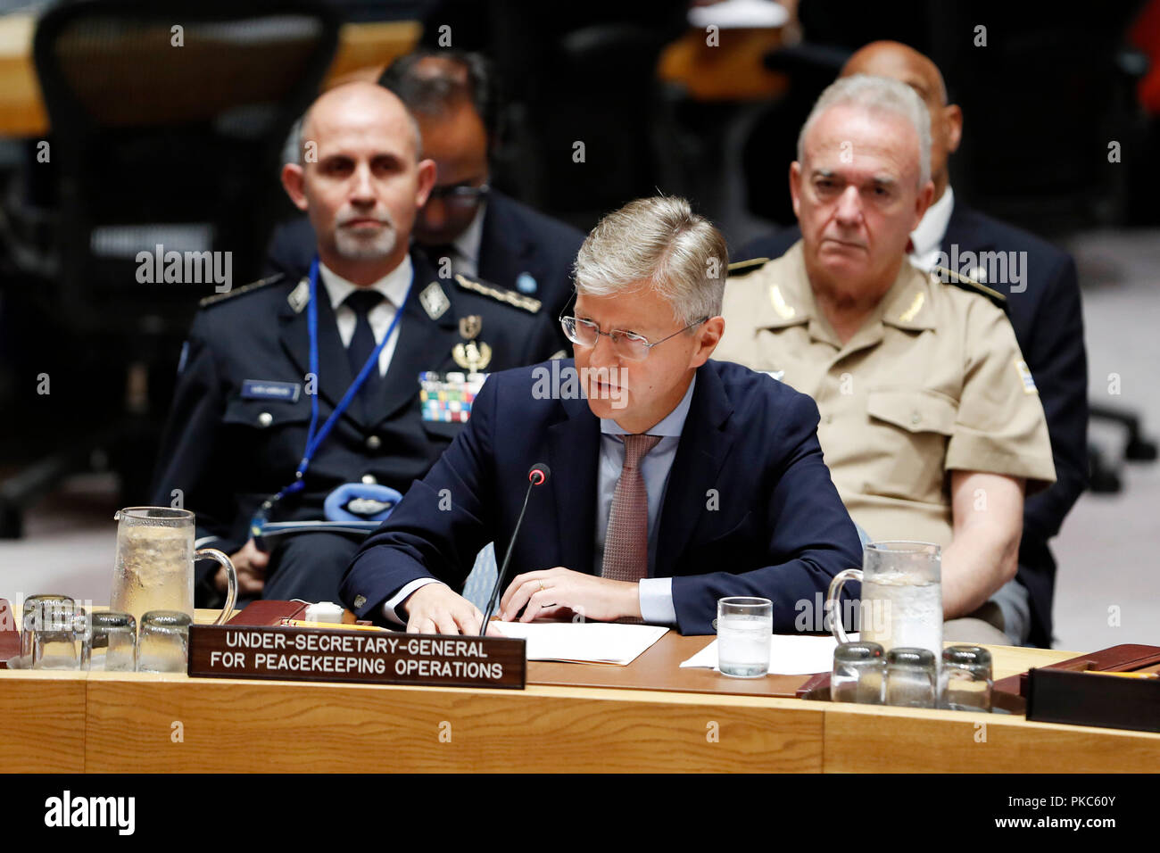 United Nations, New York, USA. 12th Sep, 2018. UN Under-Secretary ...