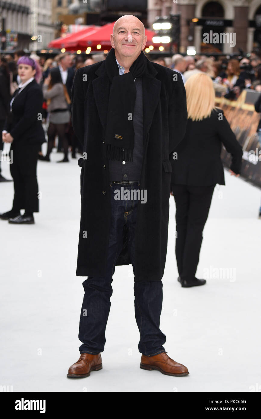 London, UK. September 12, 2018: Simon Day at the World Premiere of ...