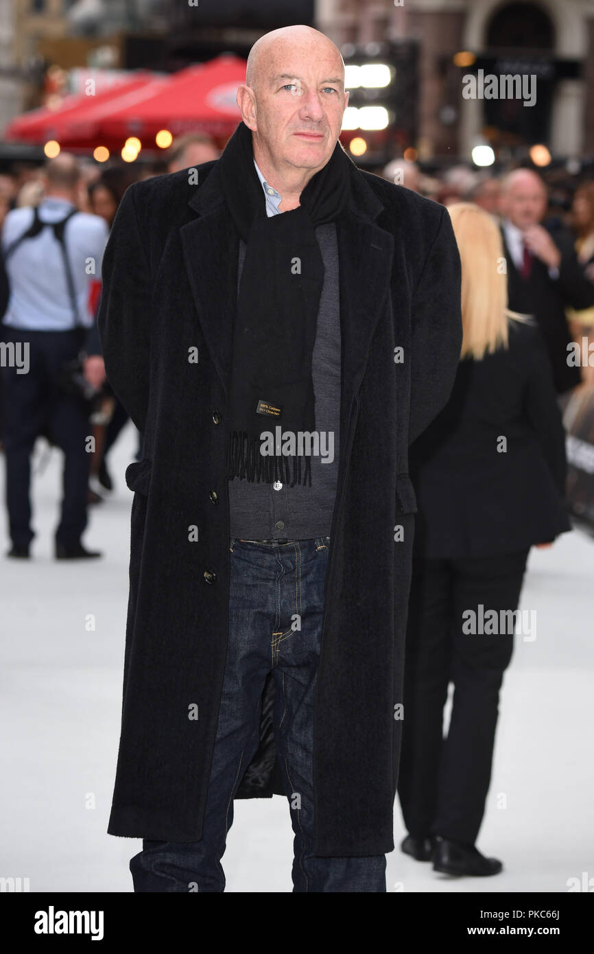 London, UK. September 12, 2018: Simon Day at the World Premiere of ...