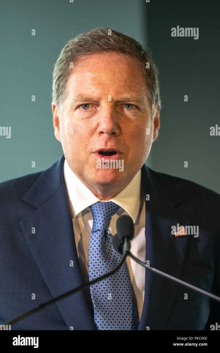 New York, USA, 12 September 2018. Geoffrey S. Berman, the United States ...