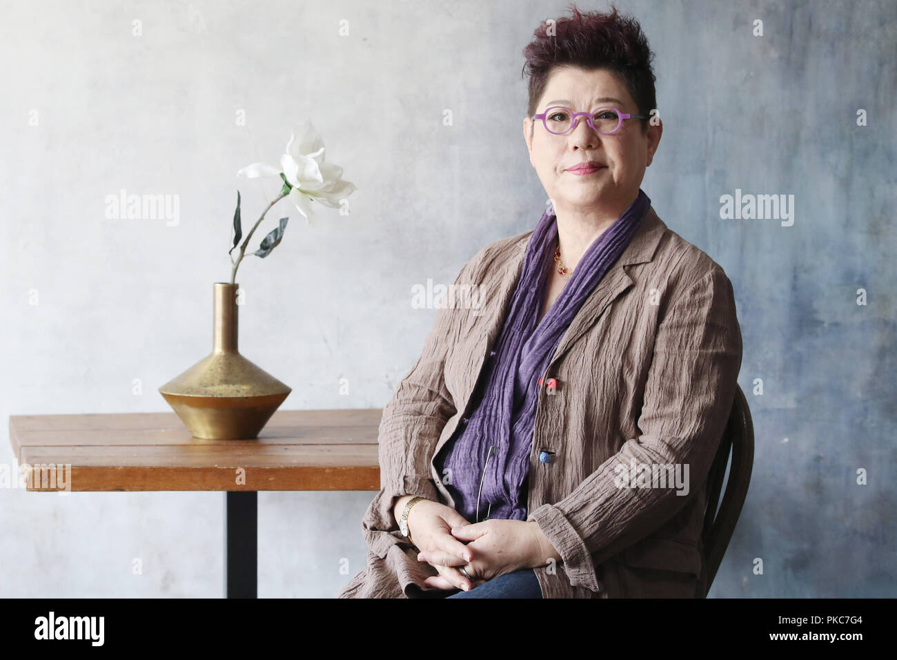 Seoul, South Korea. 13th Sep, 2018. S. Korean singer Yang Hee-eun South ...