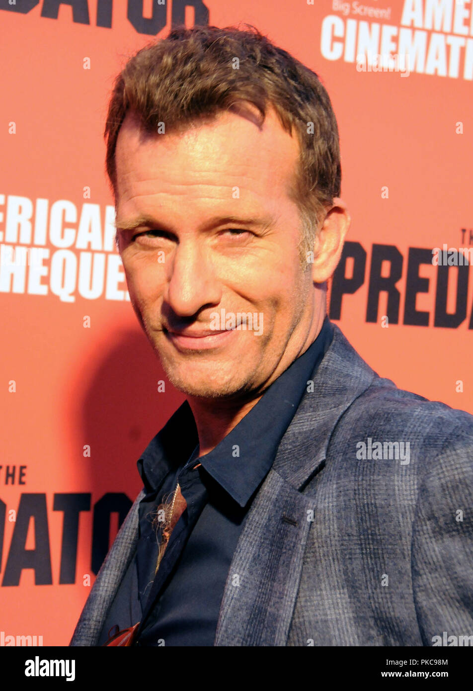 Hollywood, California, USA. 12th Sept 2018. Actor Thomas Jane attends ...