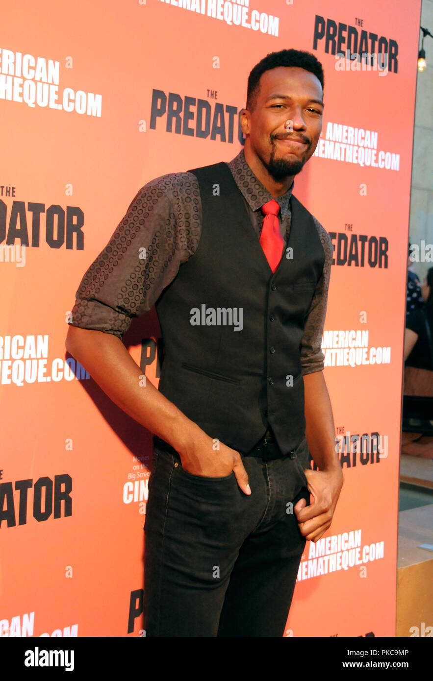 Hollywood, California, USA. 12th Sept 2018. Actor/stuntman Brian A ...