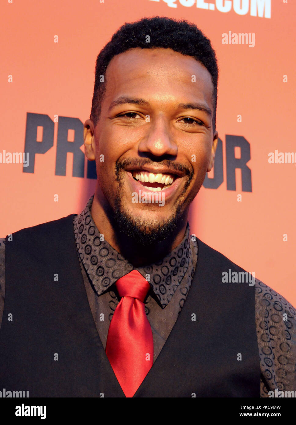 Hollywood, California, USA. 12th Sept 2018. Actor/stuntman Brian A ...