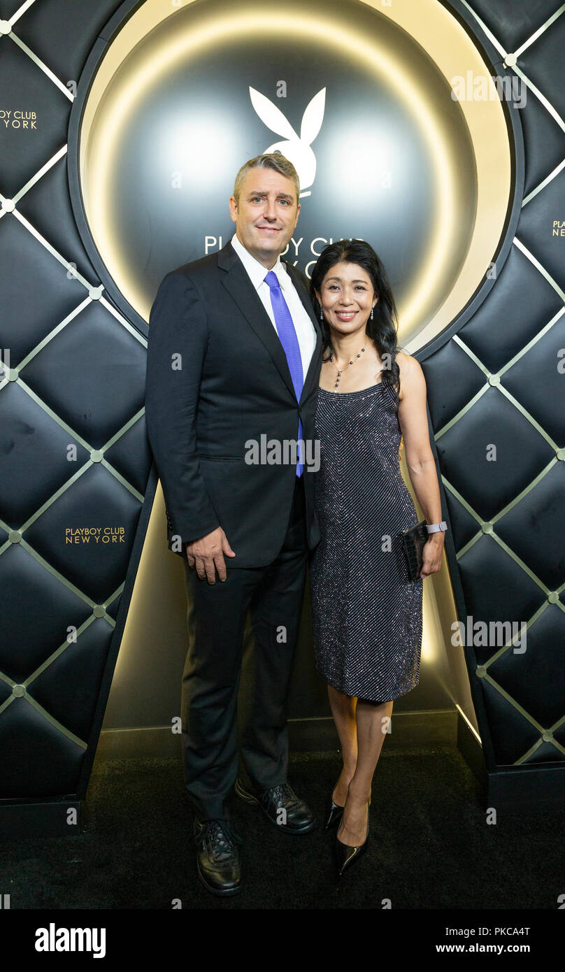 New York, USA - September 12, 2018: Robert Roche and wife attend ...