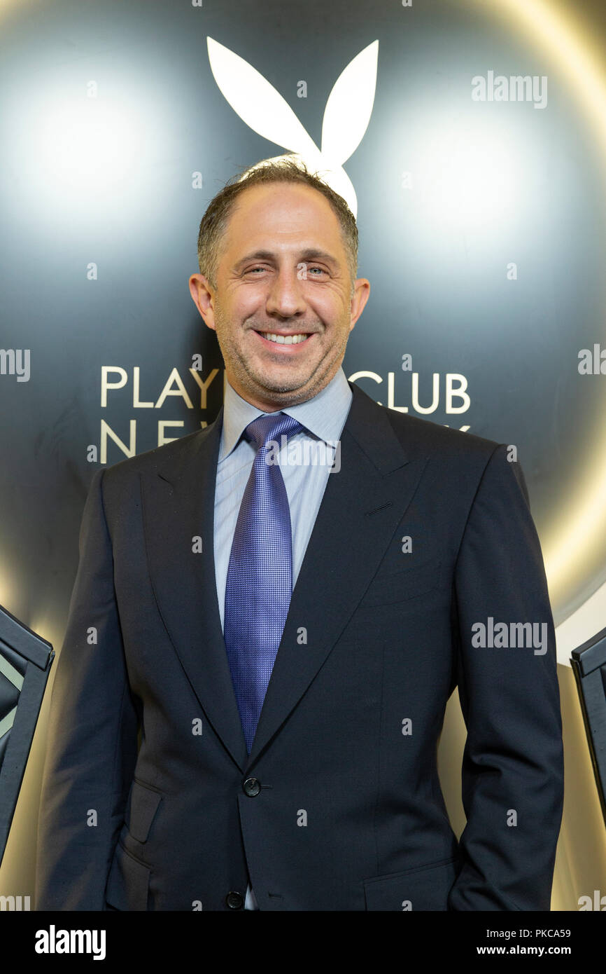 New York, USA - September 12, 2018: Ben Kohn attends Playboy Club New ...