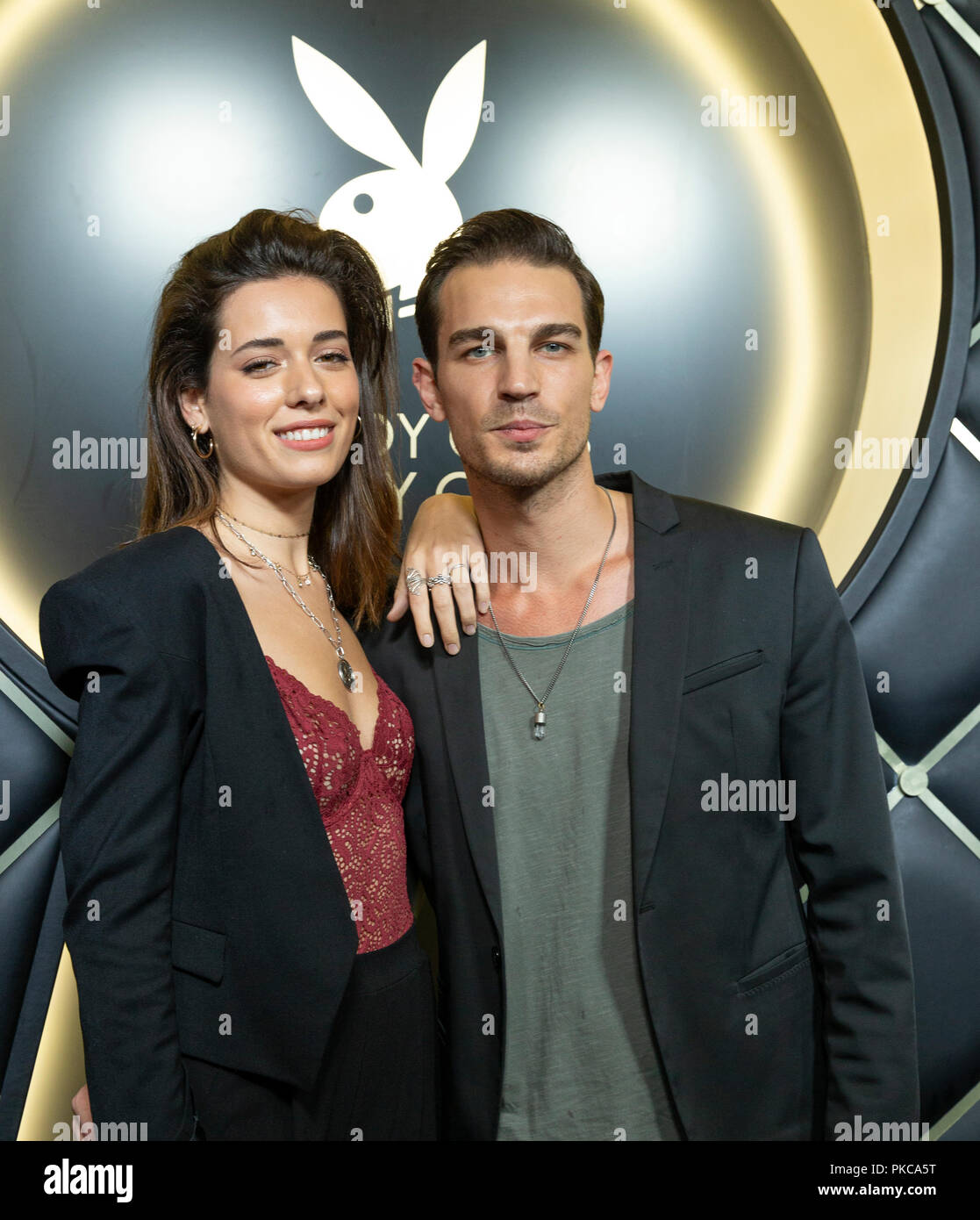 New York, USA - September 12, 2018: Paola Gonzalez, Steven Torrisi ...