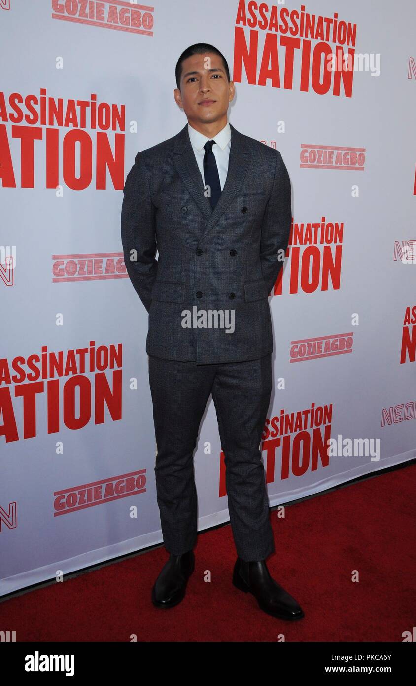 Los Angeles, CA, USA. 12th Sep, 2018. Danny Ramirez at arrivals for ...