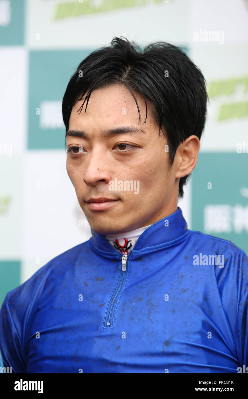 Hyogo, Japan. 9th Sep, 2018. Yuga Kawada Horse Racing : Jockey Yuga ...