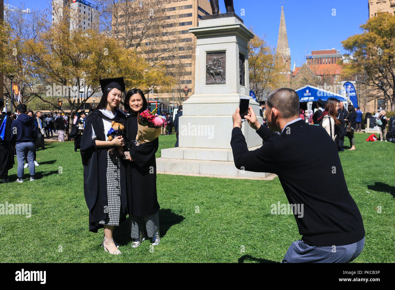 Adelaide Australia. 13th September 2018. Graduating students from the ...
