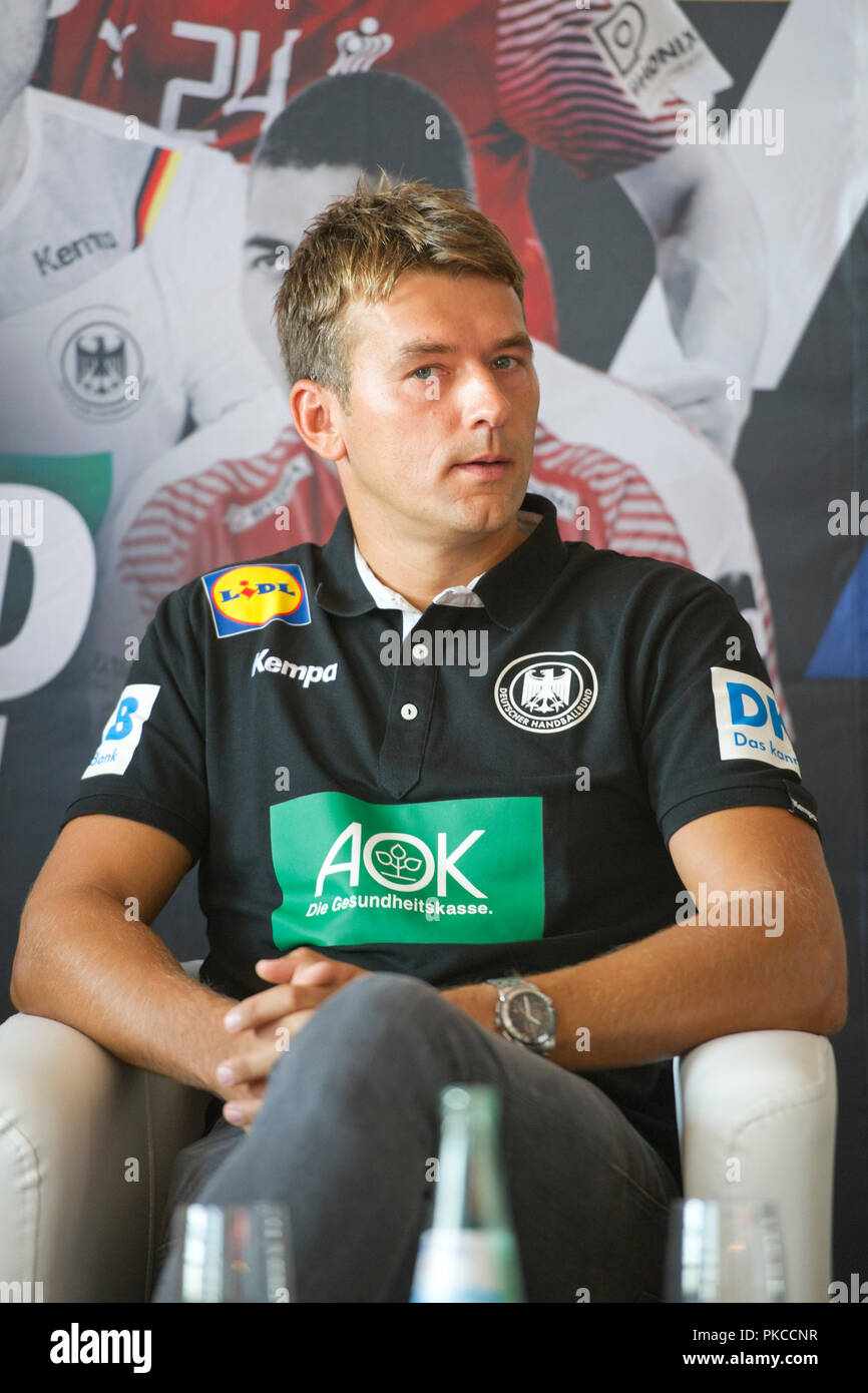 Cologne, Deutschland. 11th Sep, 2018. Christian PROKOP, Handball ...